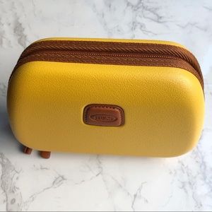 Sephora | Bags | Nwt Brigs Luggage Yellow Hard Shell Cosmetic Case ...